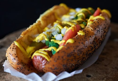 Menu | The Original Hot Dog Factory Featured Food